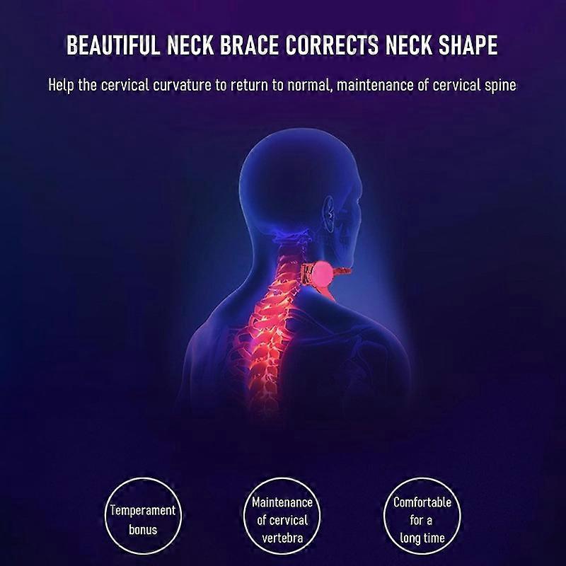 360 Adjustable Neck Brace - Cervical Collar with Neck Stretcher | Fruugo UK