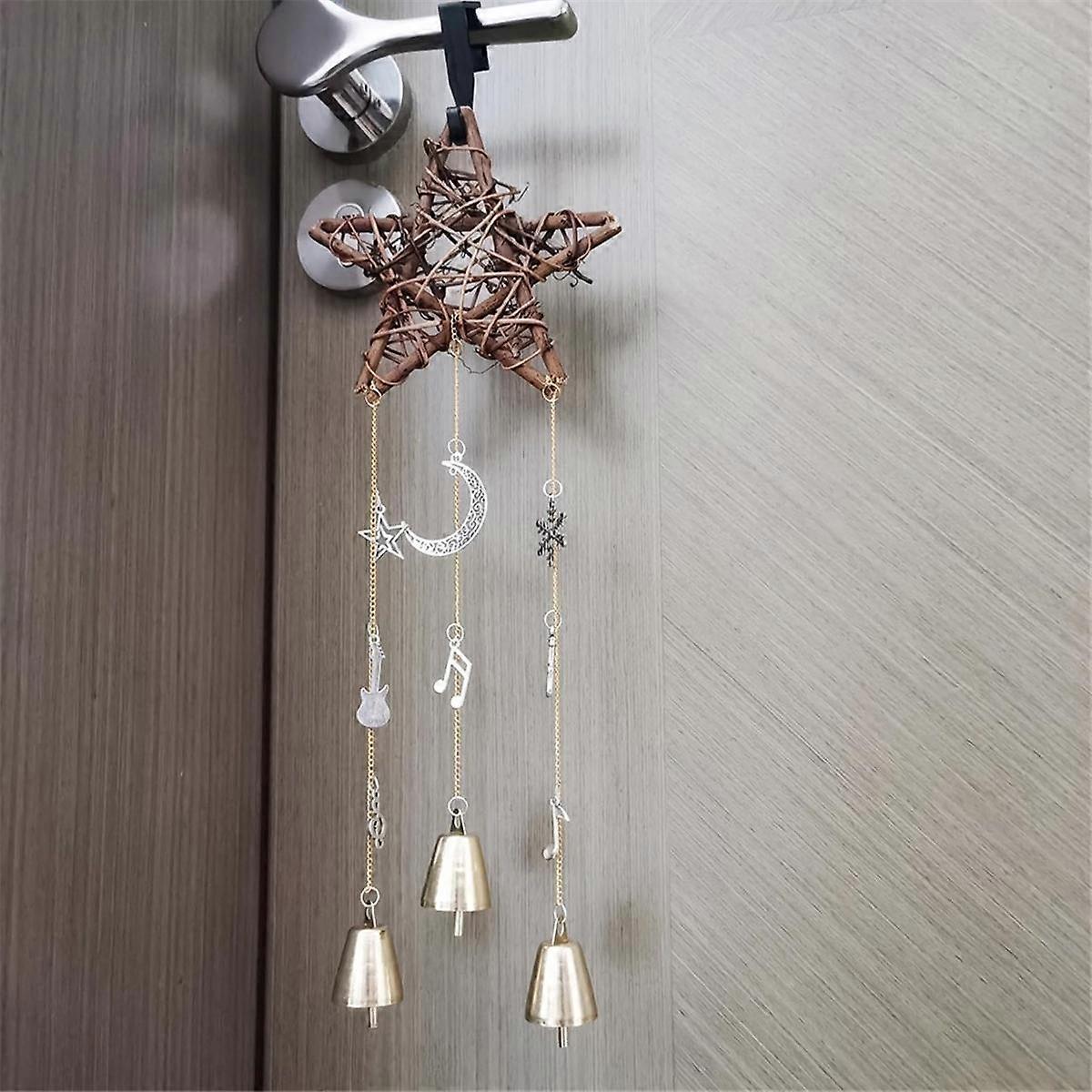 Witch Bells Protection Door Hangers Witch Wind Chimes Hanging Witch ...