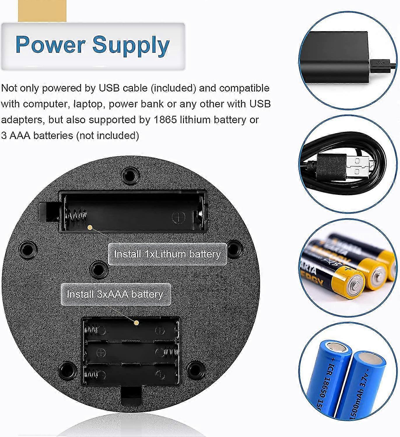 Rotating Display Stand 360 Degree Motorized Rotating Turntable Display ...