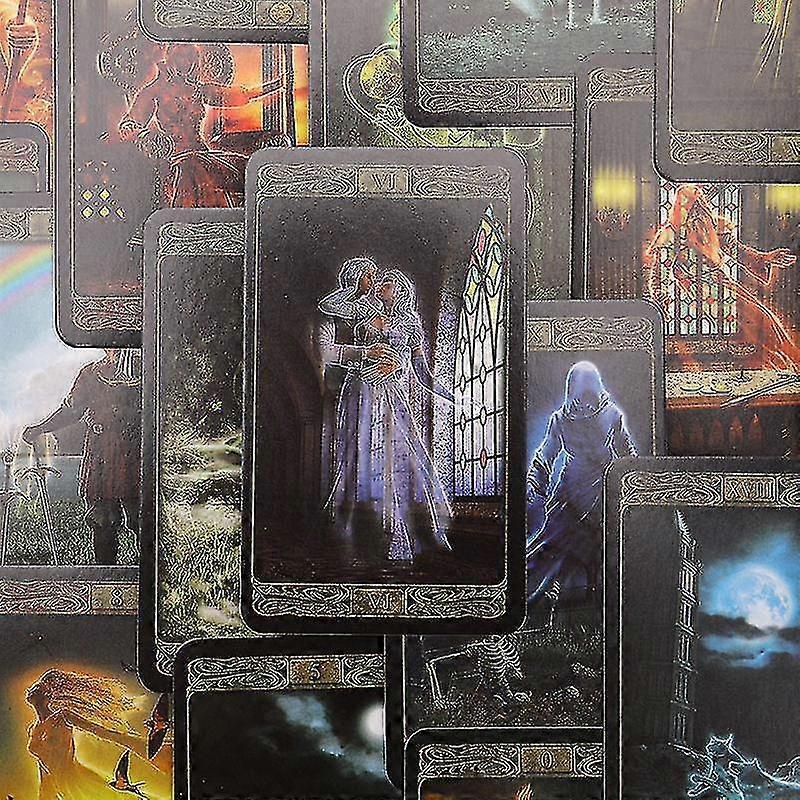 Ghost Tarot Cards Guidance Fate Divination Tarot Oracle Deck Party ...