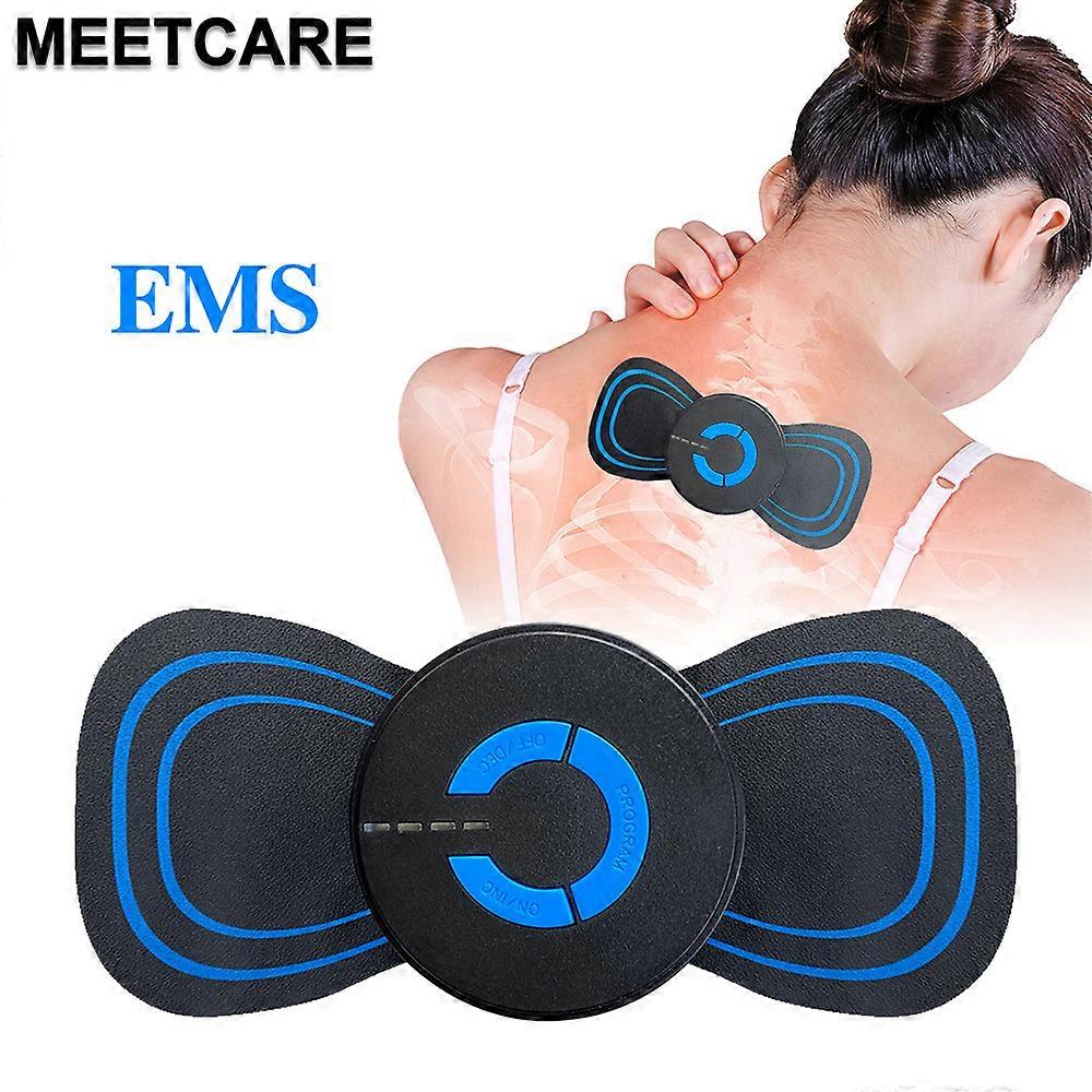 EMS Cervical Spine Neck Massagers Mini Stickers Vibration Muscle Body ...