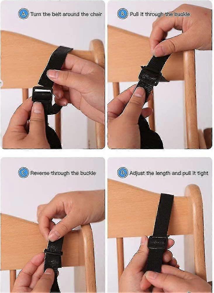 High Chair Straps, Baby Kid 5 Point Harness, Universal Baby Safe Belt ...
