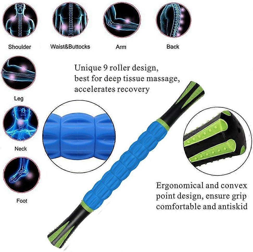 Muscle Roller Stick, Muscle Massage Roller Tools For Athletes Runners ...