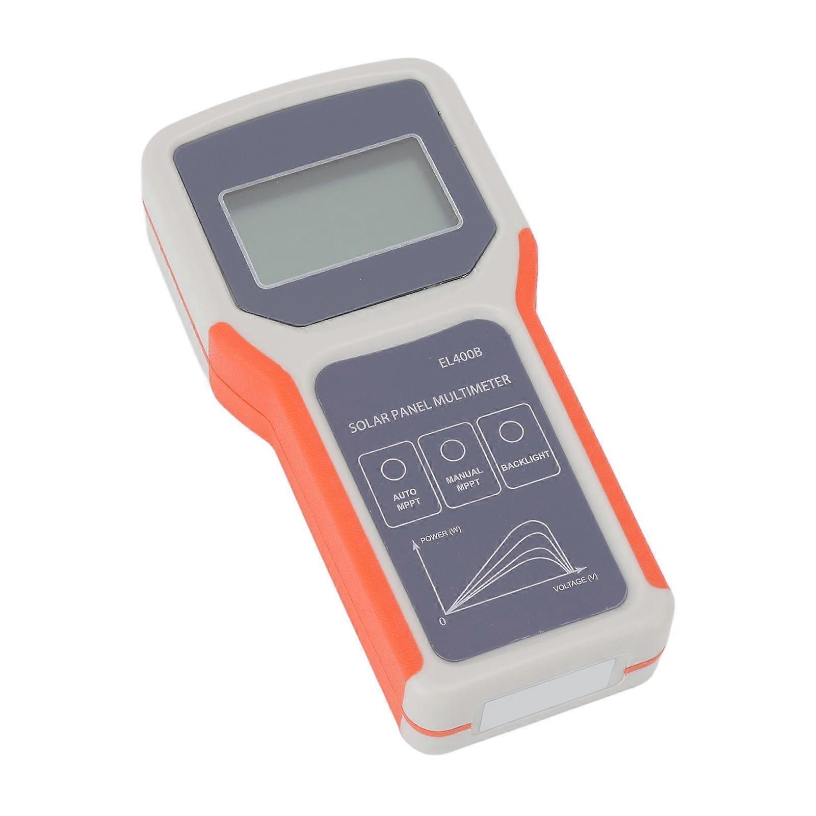 Upgraded LCD Solar Panel Multimeter Multifunctional LCD Solar PV Panel ...