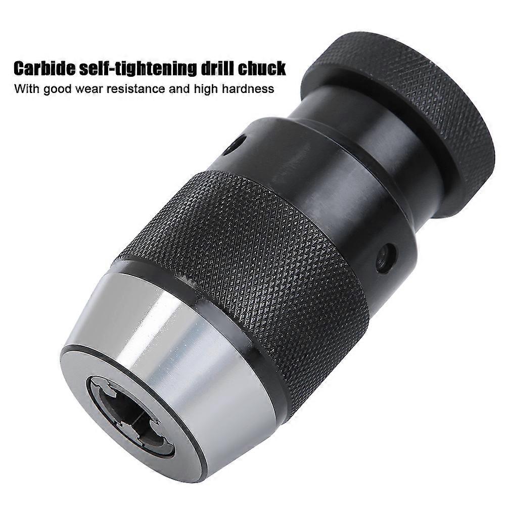 B18 Lathe Automatic Locking Drill Chuck Self Tighten Drill Chuck CNC Parts 1-16mm | Fruugo UK