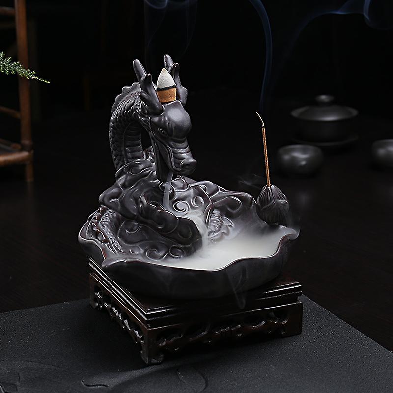 Reflow Incense Burner, Home Dragon Seat Incense Burner, Hualongchi ...