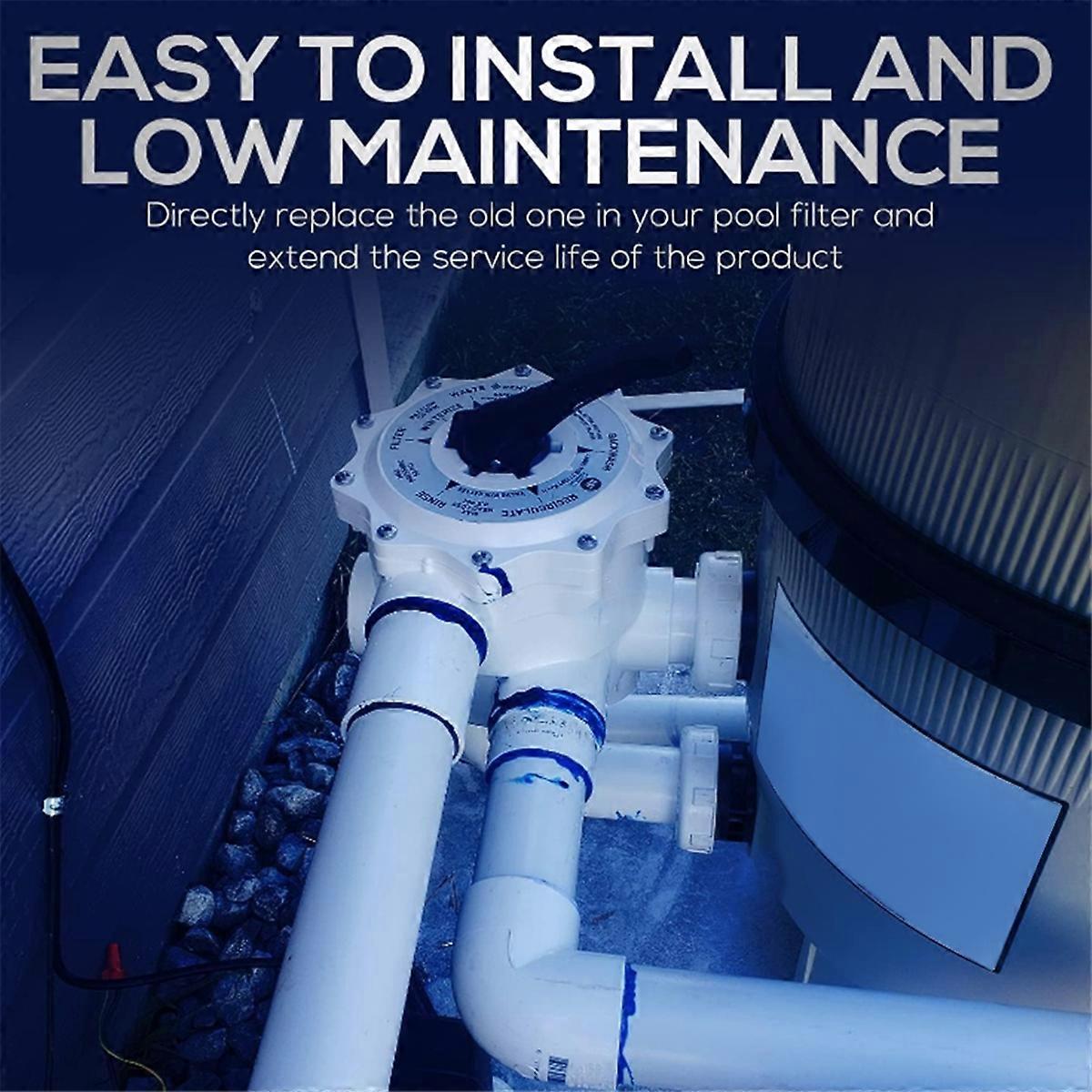 270067 2-Inch Top Valve Assembly for Hiflow Top and Side Mount Pool/Spa ...