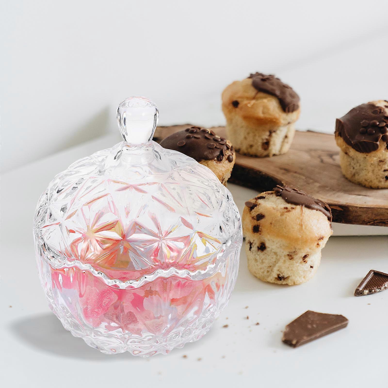 Elegant Five-Leaf Clover Shape Glass Jewelry Box Container For Women ...