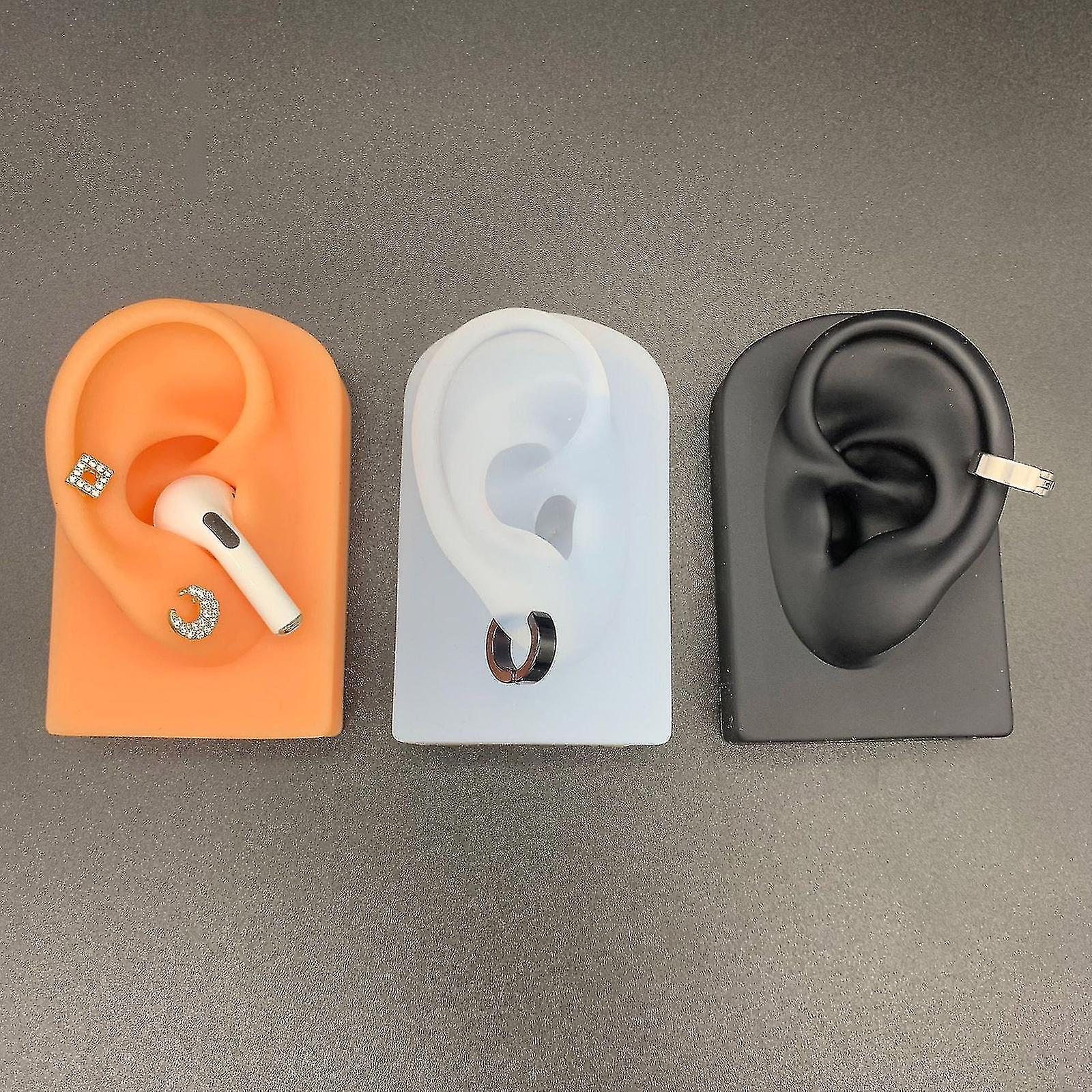 Soft Silicone Ear Model Suitable For Hear Aids 1:1 Human Ear Display ...