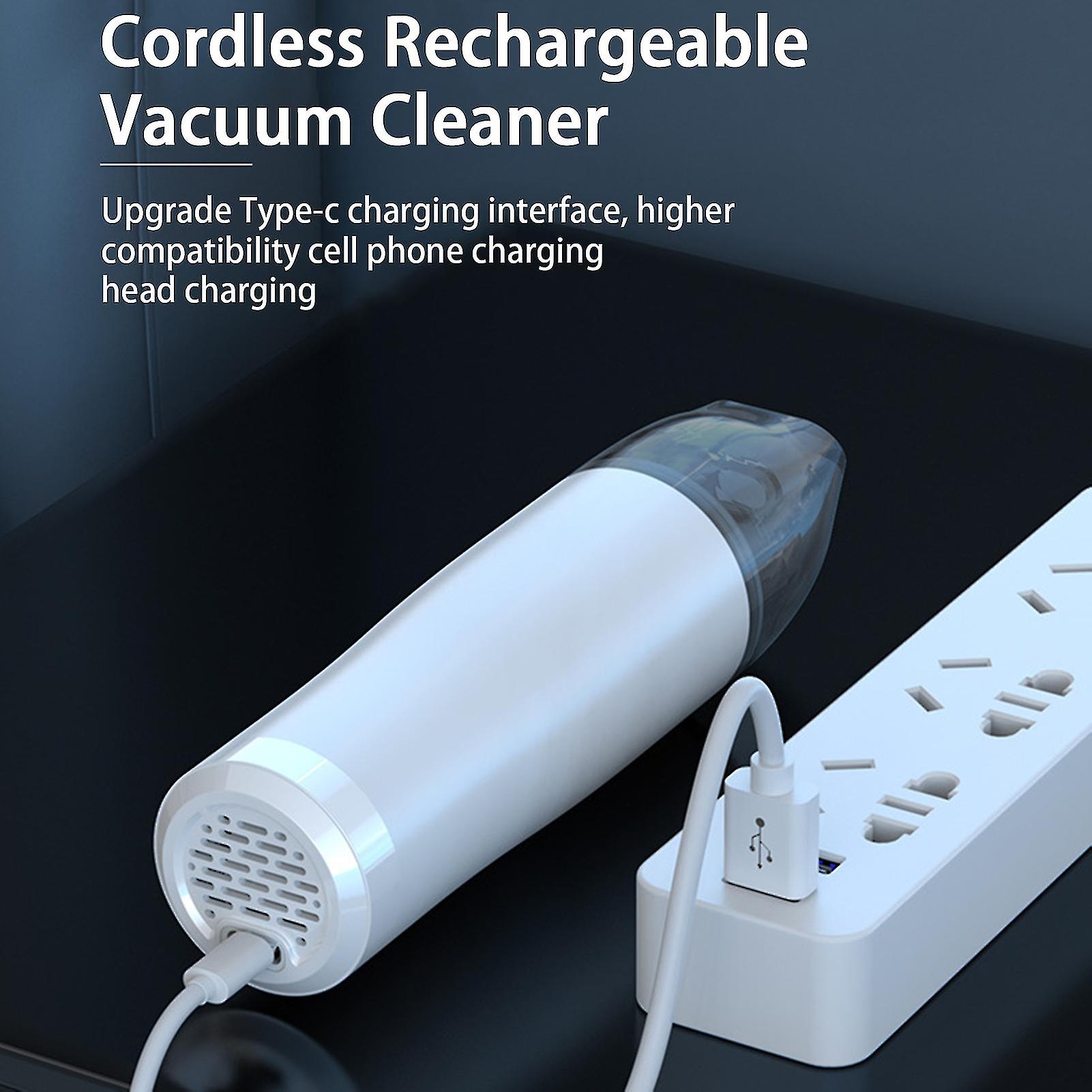 Portable Cordless Car Vacuum Cleaner Handheld Rechargeable Dust Buster ...