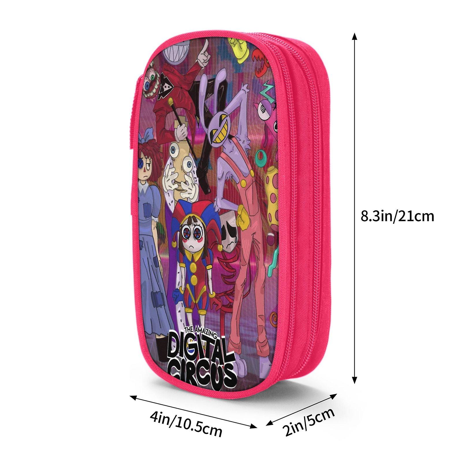 The Amazing Digital Circus Big Capacity Pencil Case, Large Storage ...
