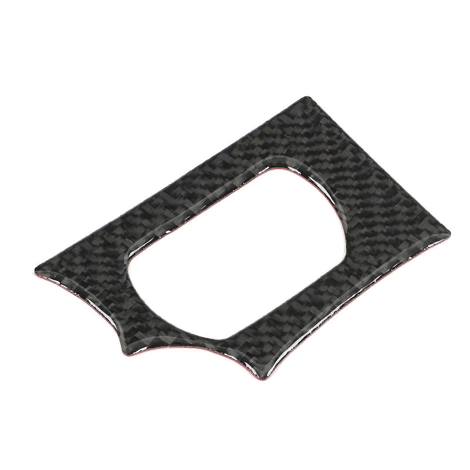 Ignition Switch Sticker Carbon Fiber Engine Start Button Frame Decal ...