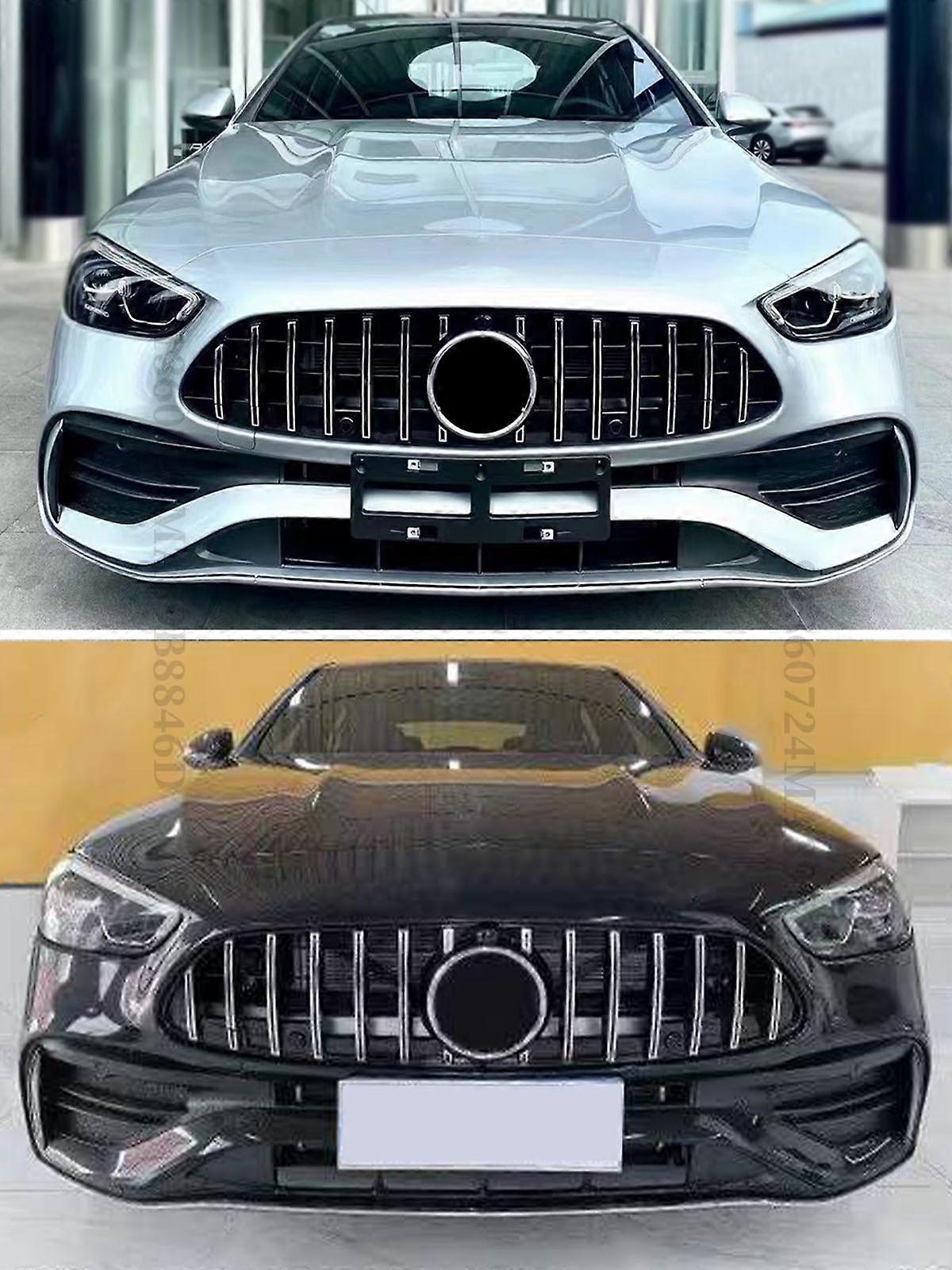 Replacement Front Inlet Bumper Grille Grill Facelift Upper For Mercedes ...