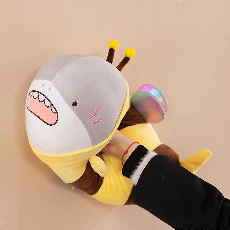 Bee Shark Plush Toy Pillow, Cute Shark bee Marine Stuffed Animal ...