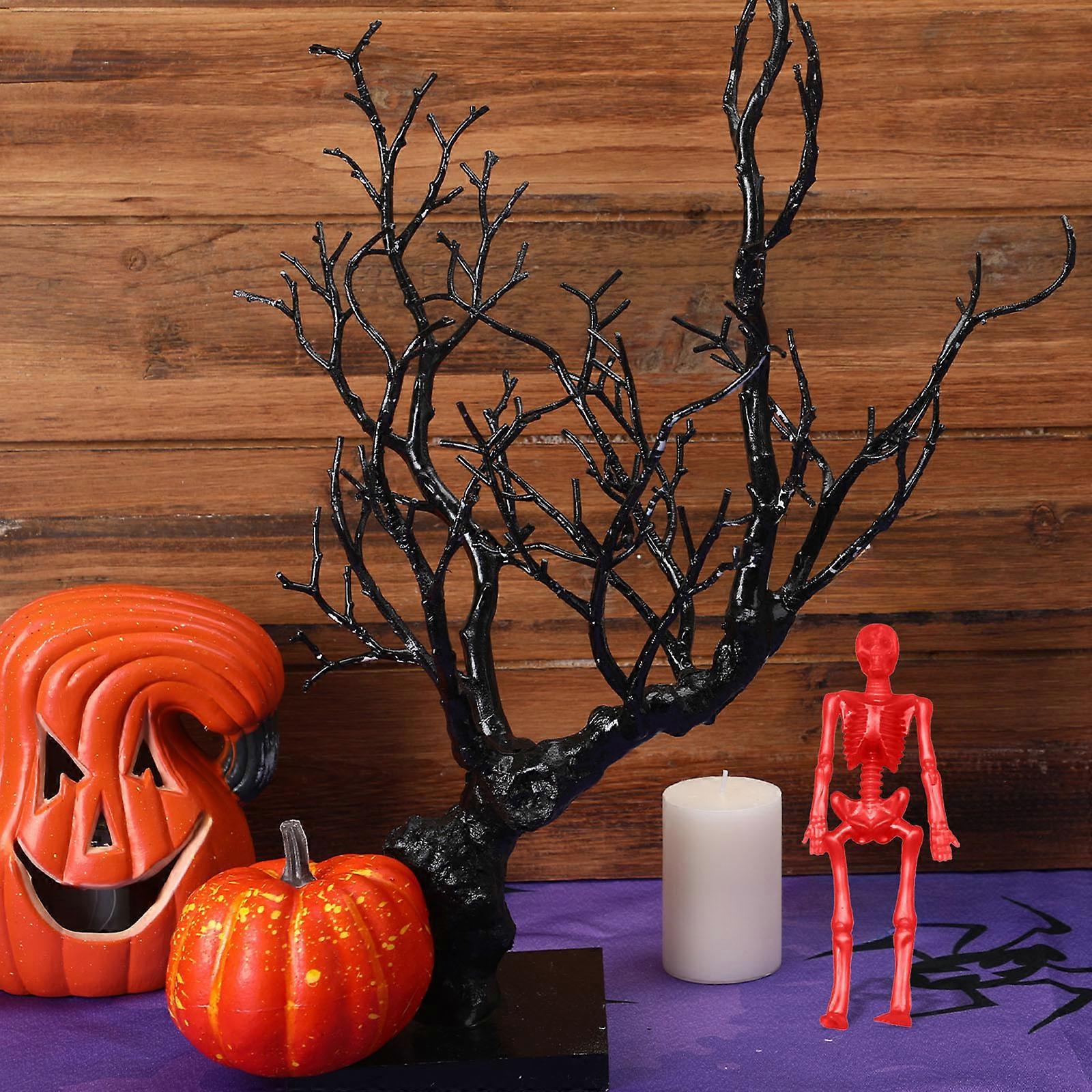 Elastic And Stretchable Soft Rubber Skeleton Figurine Halloween ...