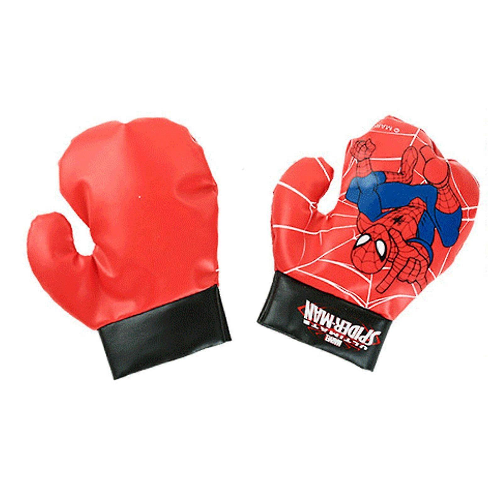 Kids Boxing Glove With Punching Bag Spiderman Toys Super Hero Spider ...