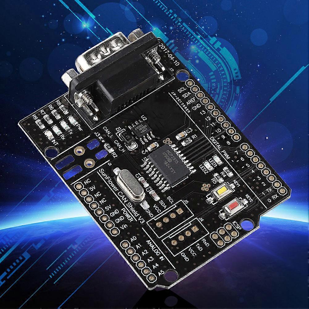 CAN Bus Shield MCP2515 Expansion Board High-Speed CAN Communication Arduino Compatibility ...