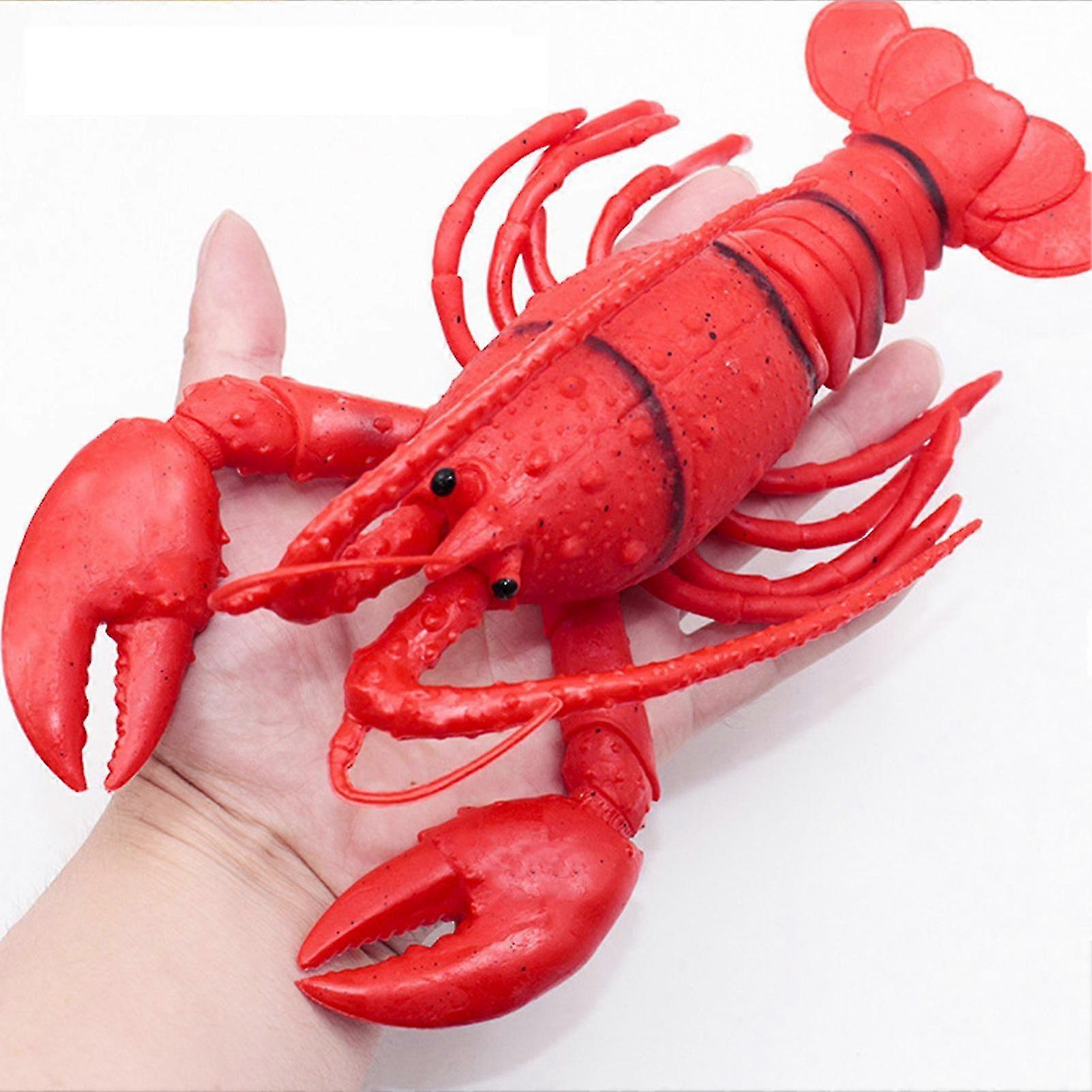 Artificial Realistic Crab Toys Lobster Toys Educational Learning Ocean ...