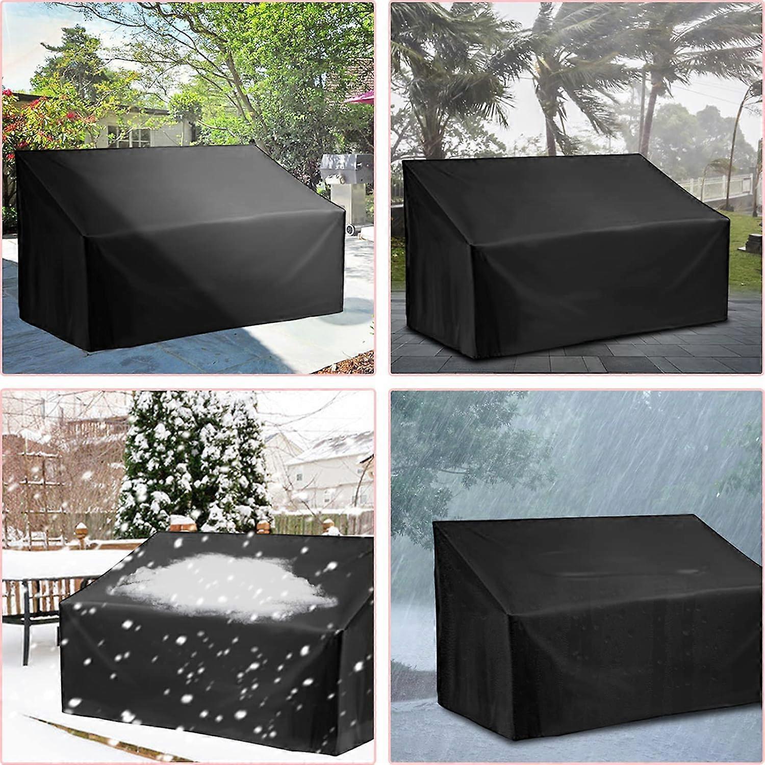 2025 New Bench Cover, Waterproof Tarp Garden Bench, 2/3 Seater Bench ...
