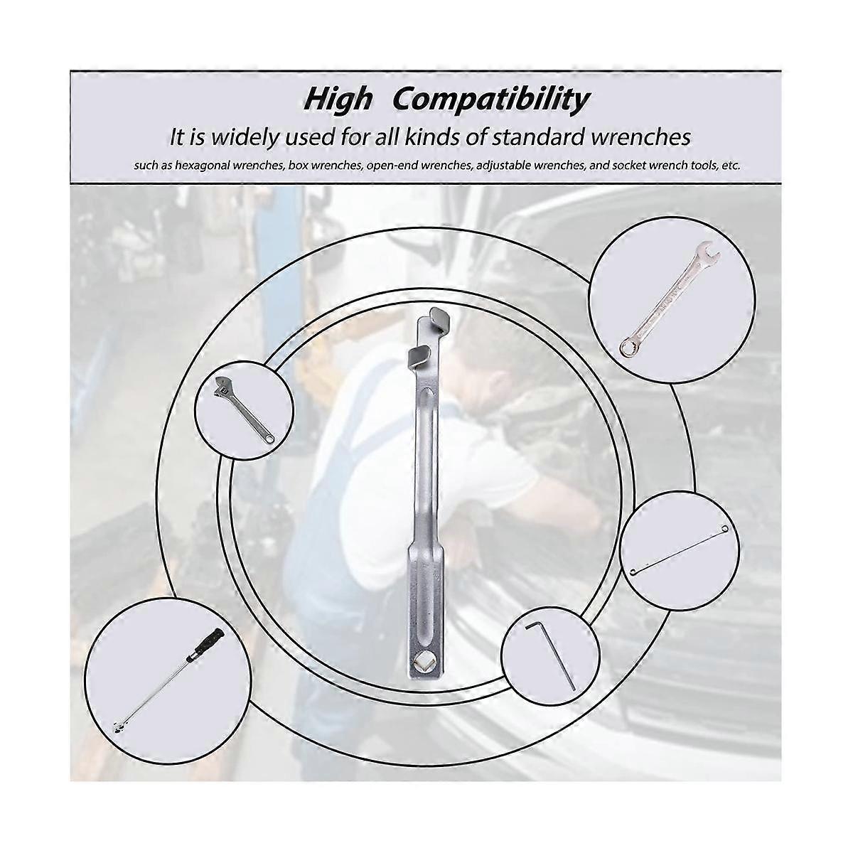 Wrench Extender Torque Booster Tool for Mechanics Garage or , Hex ...