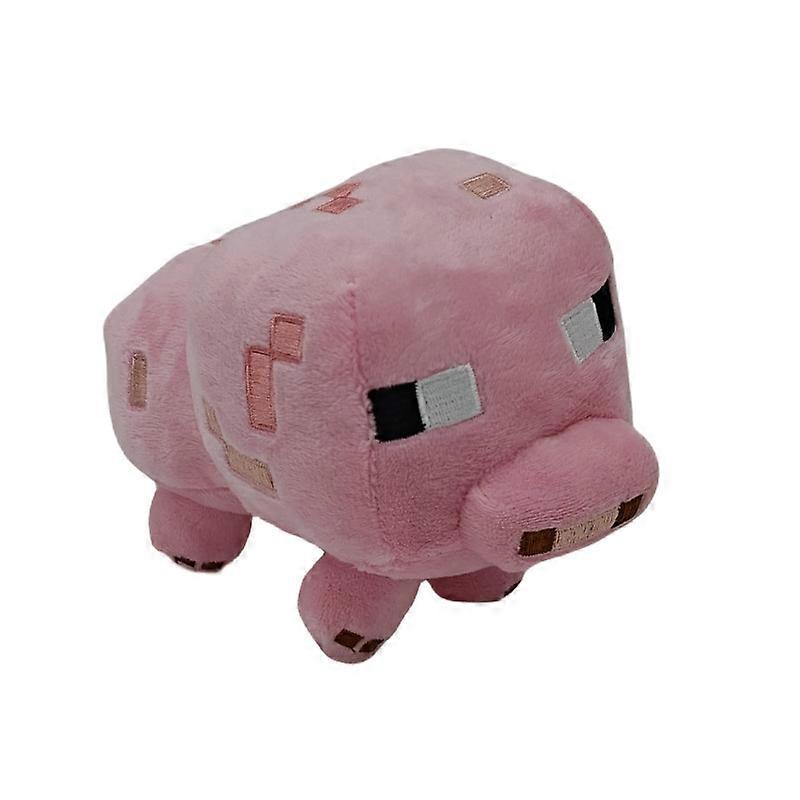 1PC Game Figure Minecraft Animal Plush Doll Toy Pig Enderman Creeper ...