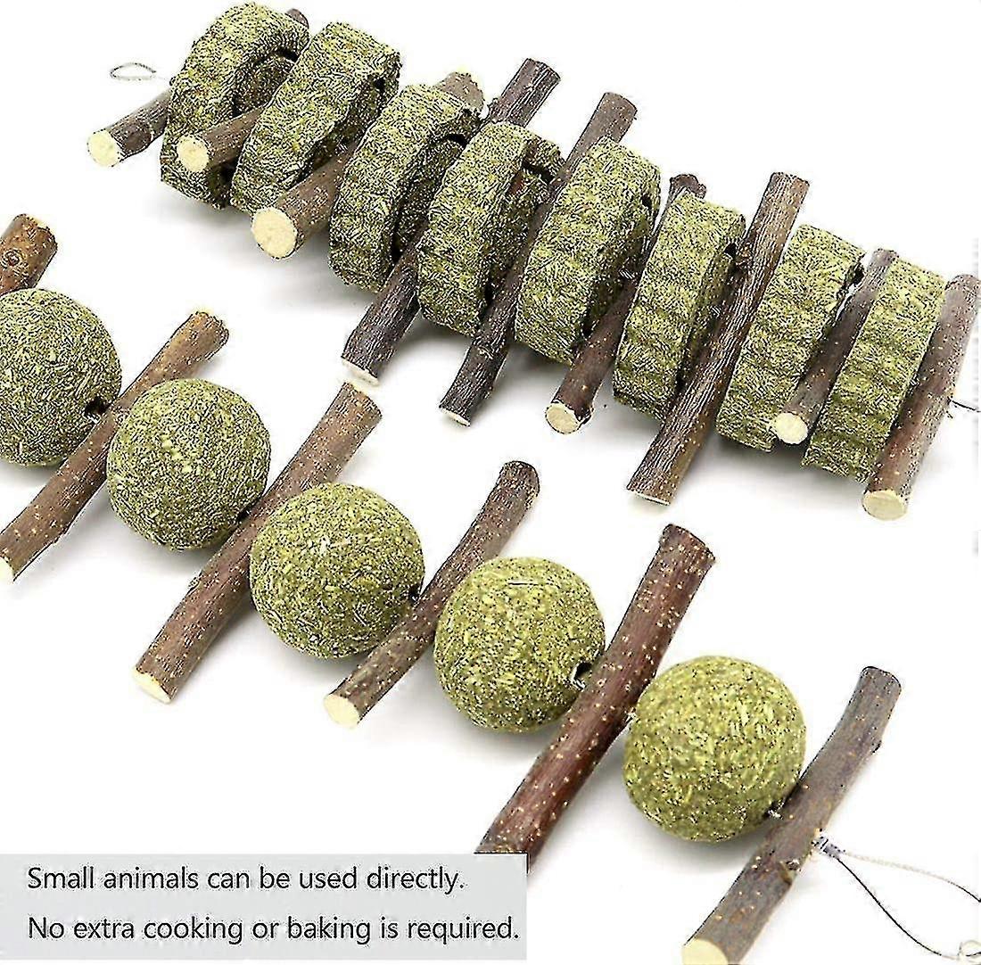 Chew Toys For Teeth, Molar Rabbit Toys Natural Organic Apple Sticks For ...