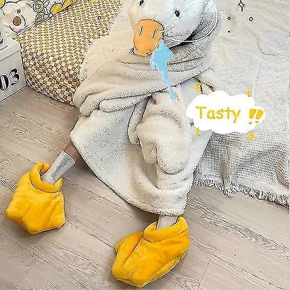 Duck Feet Slippers, Halloween Women Duck Slippers Winter, Cosplay ...