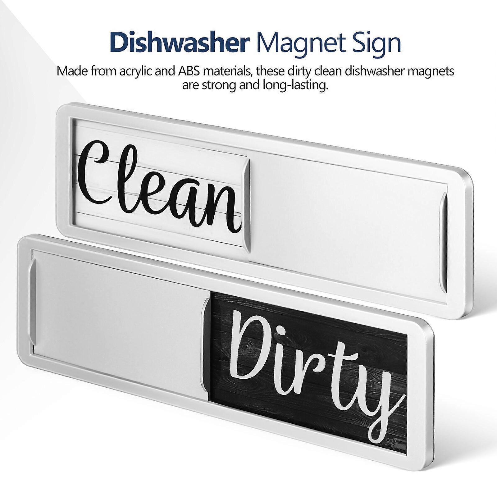 Dishwasher Magnet Clean Dirty Sign Clean Dirty Magnet Clean Dirty ...
