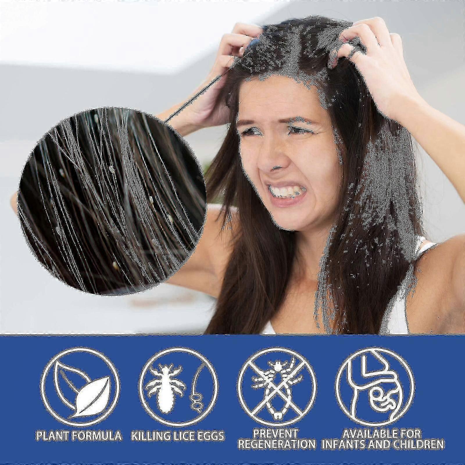 Good quality Head Lice Removal Spray Removes Lice Eggs, Pubic Lice ...