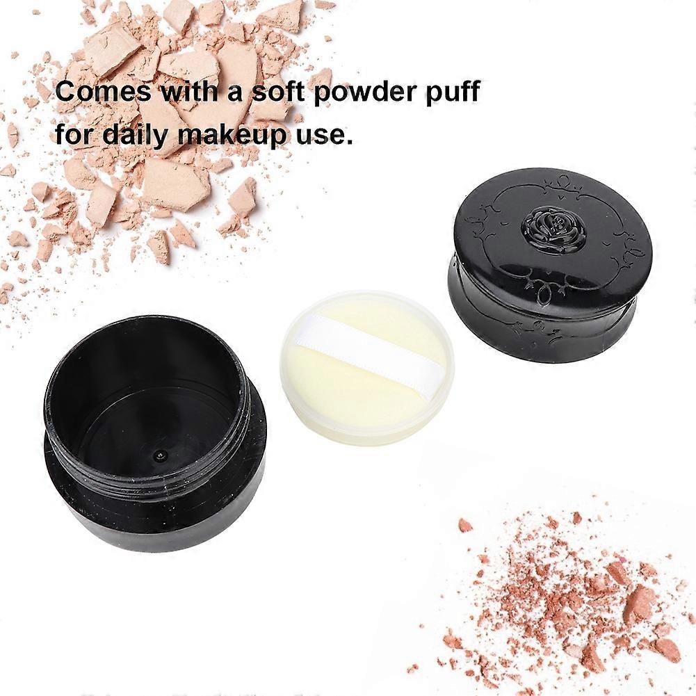 Vintage Powder Puff Container, Elegant Dispenser Box For Travel ...