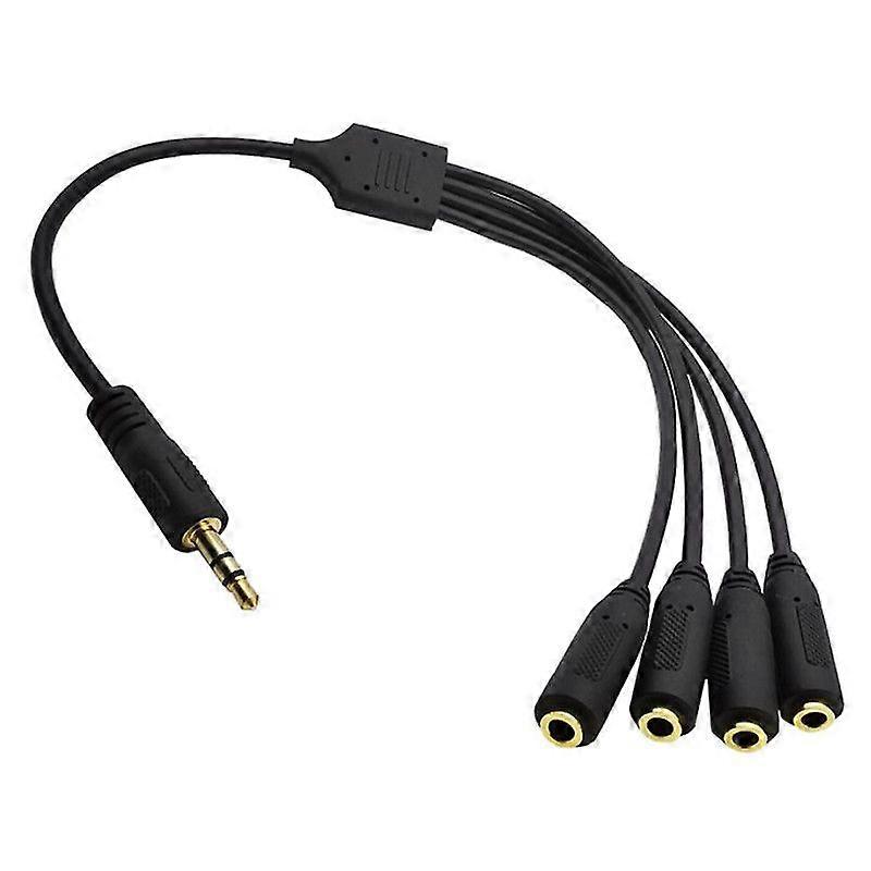 3.5mm Splitter Mic and Audio Cable for Earphone and Headset Smartphone ...