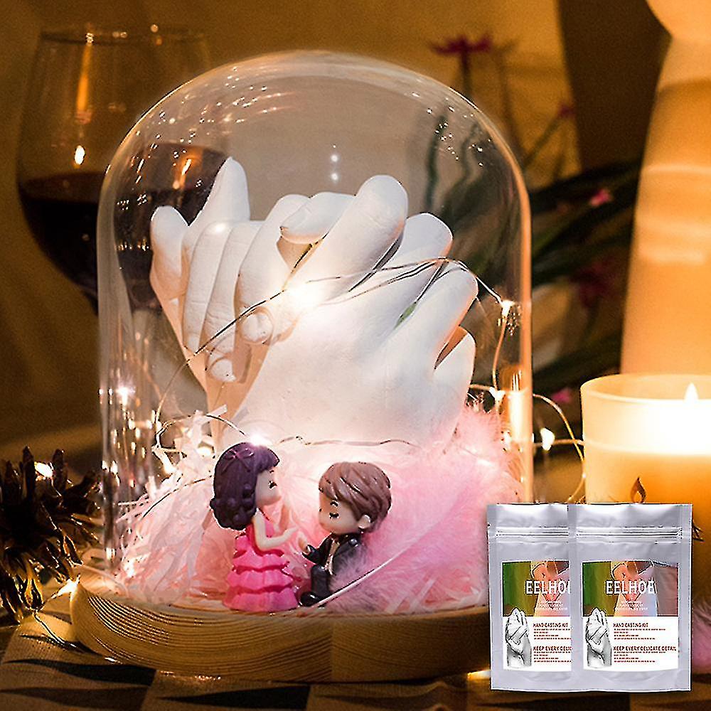 Hand Stencil Set Souvenir Casting Set Diy Plaster Casting Kit Handprint ...