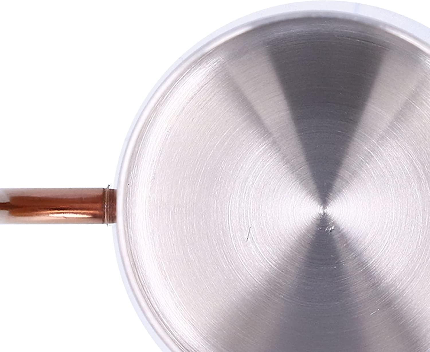 Drip Coffee Pot, 240ml Stainless Steel Coffee Kettle Long Spout Pour ...