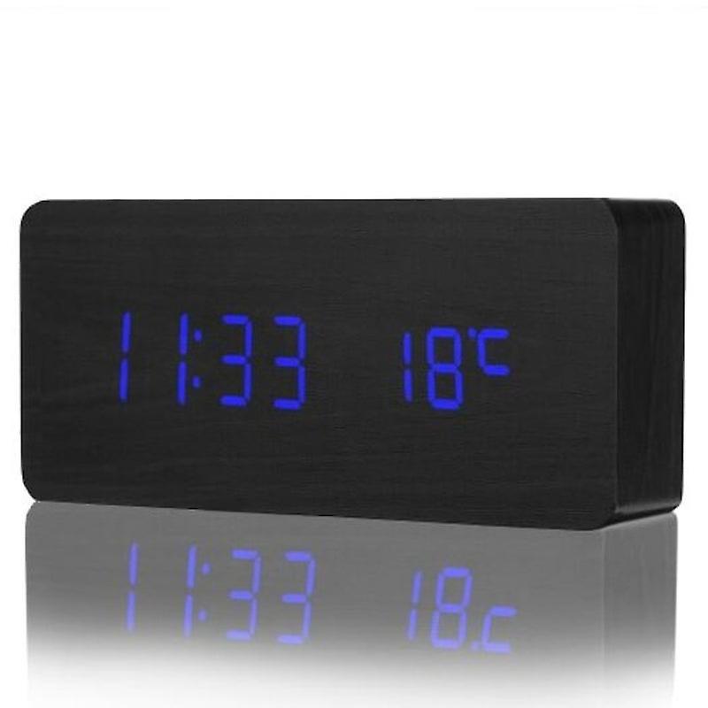 Led Alarm Clock Blue Alarm Clocks & Clock Radios | Fruugo UK