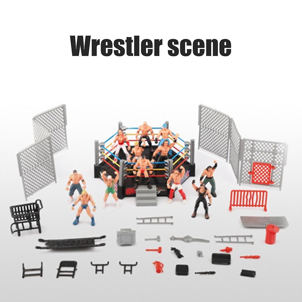 Fighting Toys Wrestling Toys Wrestler Warrior Toys Funny Wrestling Ring ...