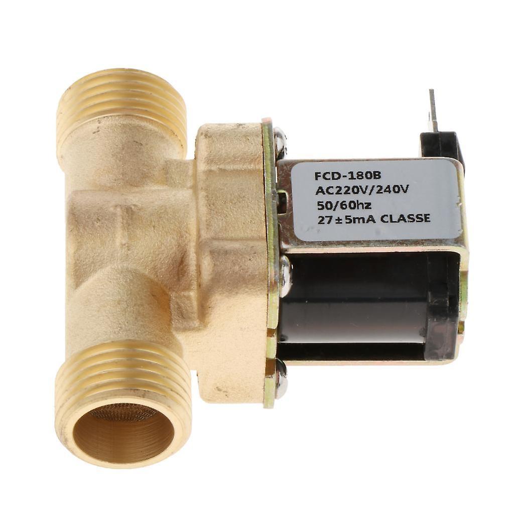 1/2 Inch Electric Solenoid Valve DC12/24/220V Solar Coil Valve for ...