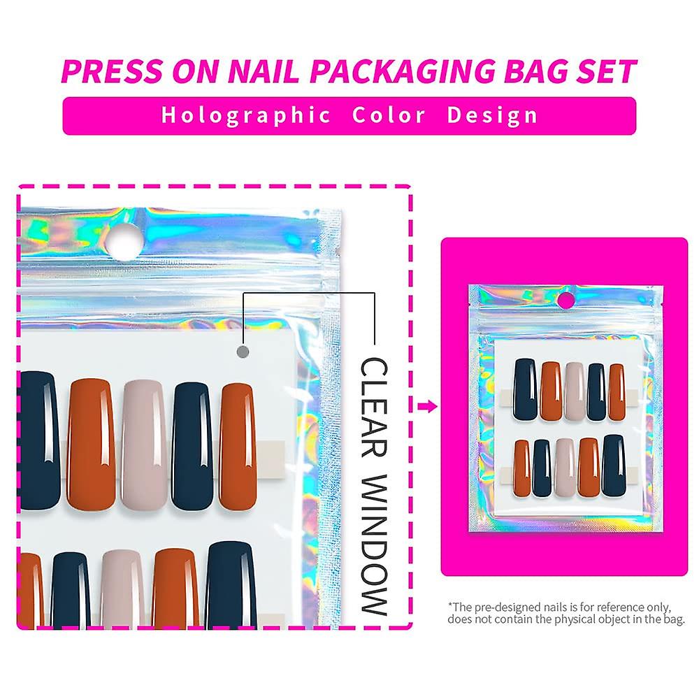 Double Sided Tape 2 Rolls Press On Nails Adhesive Strong Sticky ...