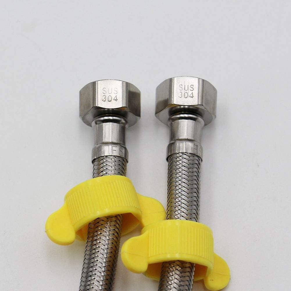 Flexible Water Hose 304 Stainless Steel Woven Hose For Bathroom Kitchen ...