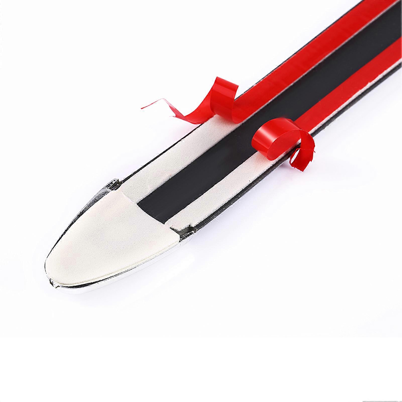 Silver Auto Front Rear Bumper Protector Corner Guard Scratch Sticker ...