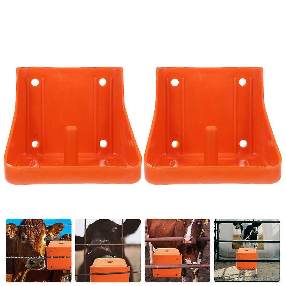 2Pcs Salt Block Holders Sheep Salt Holders Thickened Livestock Feeders ...