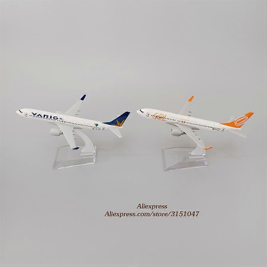 16cm Air Brazil VARIG B737 GOL Boeing B737 Airlines 1:400 Scale Deicast ...