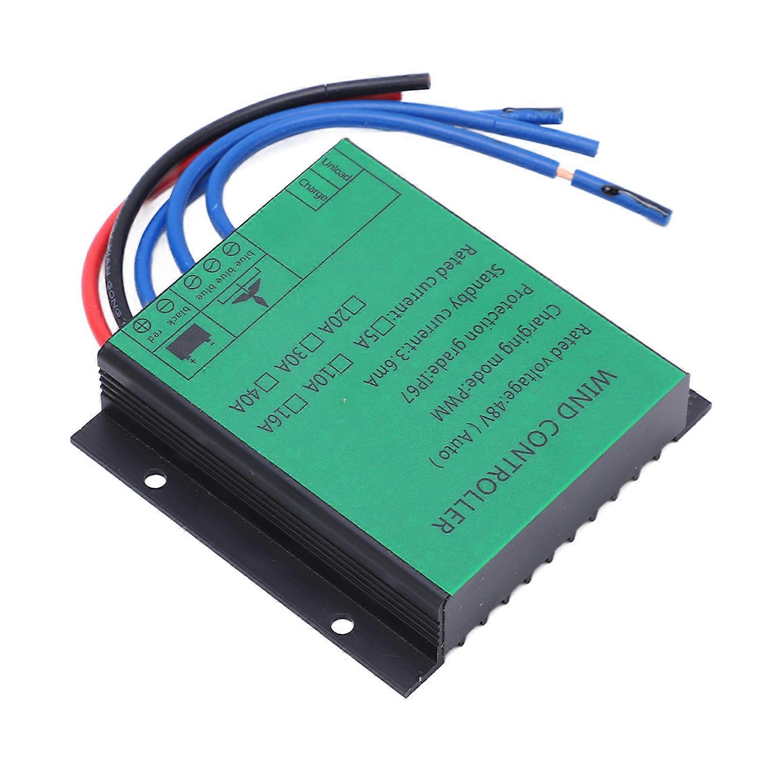 Wind Turbine Generator Controller 1000W Efficient PWM Charging IP67 LED ...