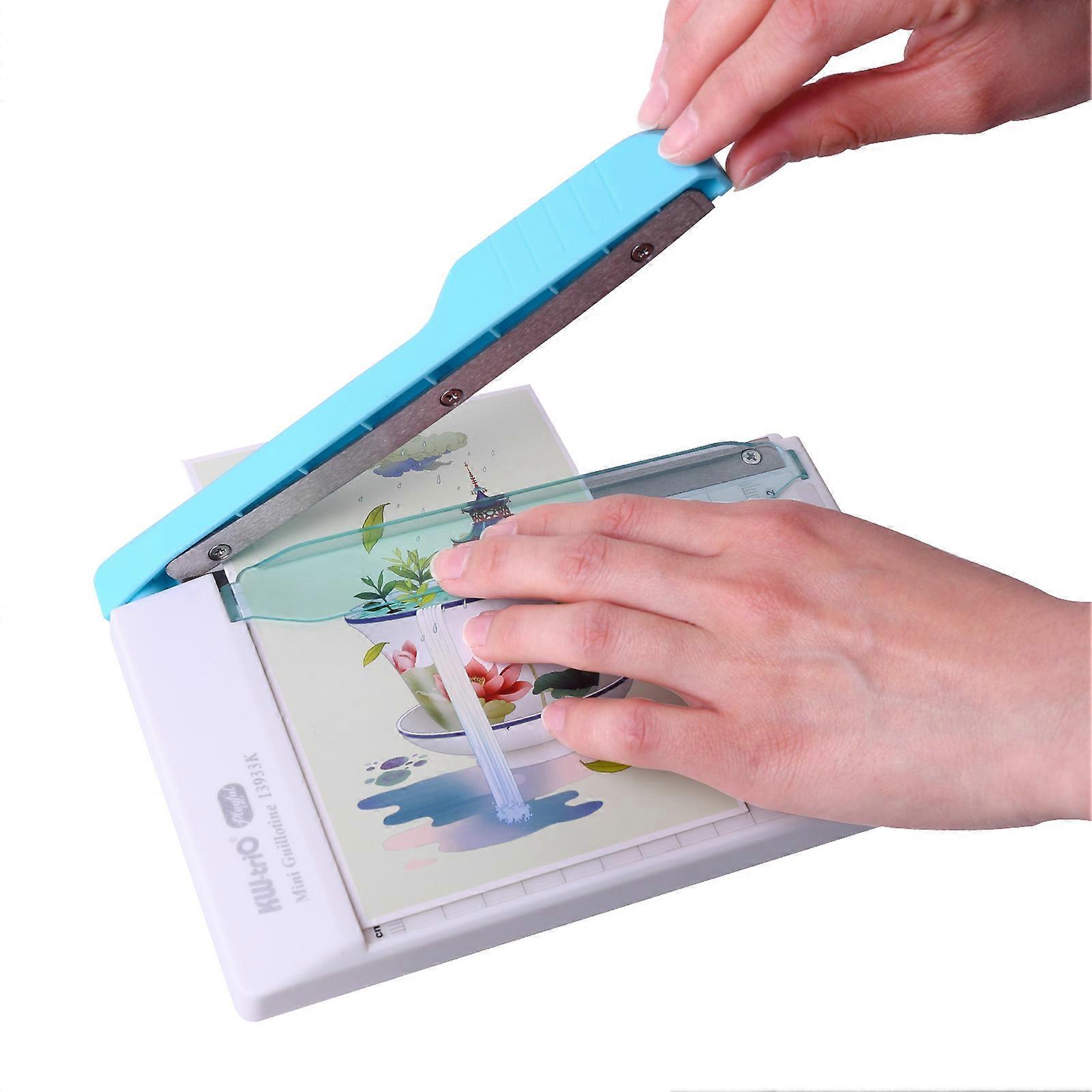 KW-trio Mini Paper Trimmer 6-Inch Guillotine Paper Cutter Photo Cutting ...