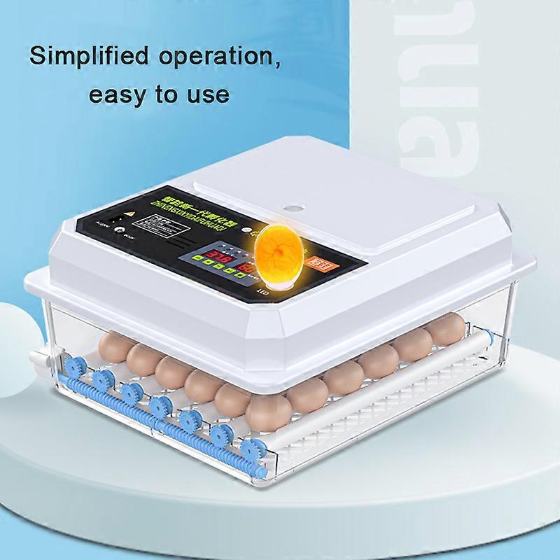 Egg Incubators Fully Automatic Poultry Hatcher Home Intelligent Mini ...
