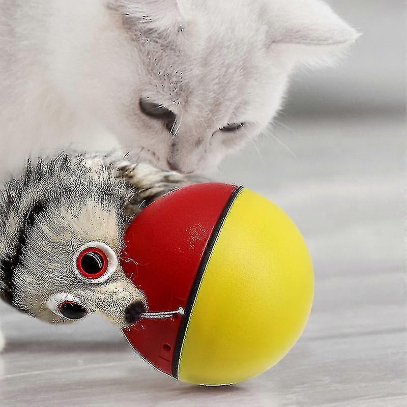 Beaver Ball Toy Electric Beaver Weasel Toy Rolling Ball Jump Toys ...