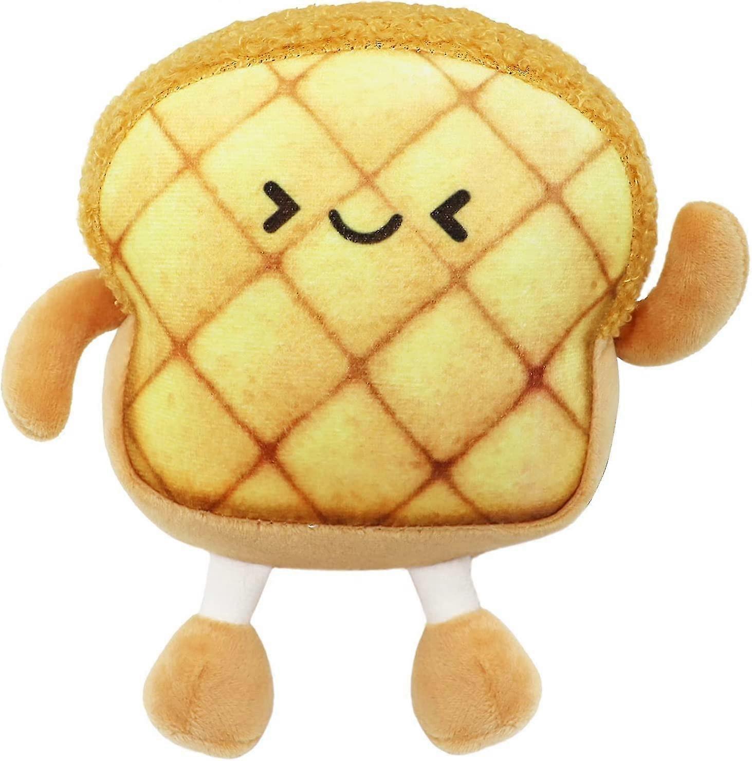 Toast Bread Stuffed Animal Pillow Plush Funny Toast Slice Bread Plush ...