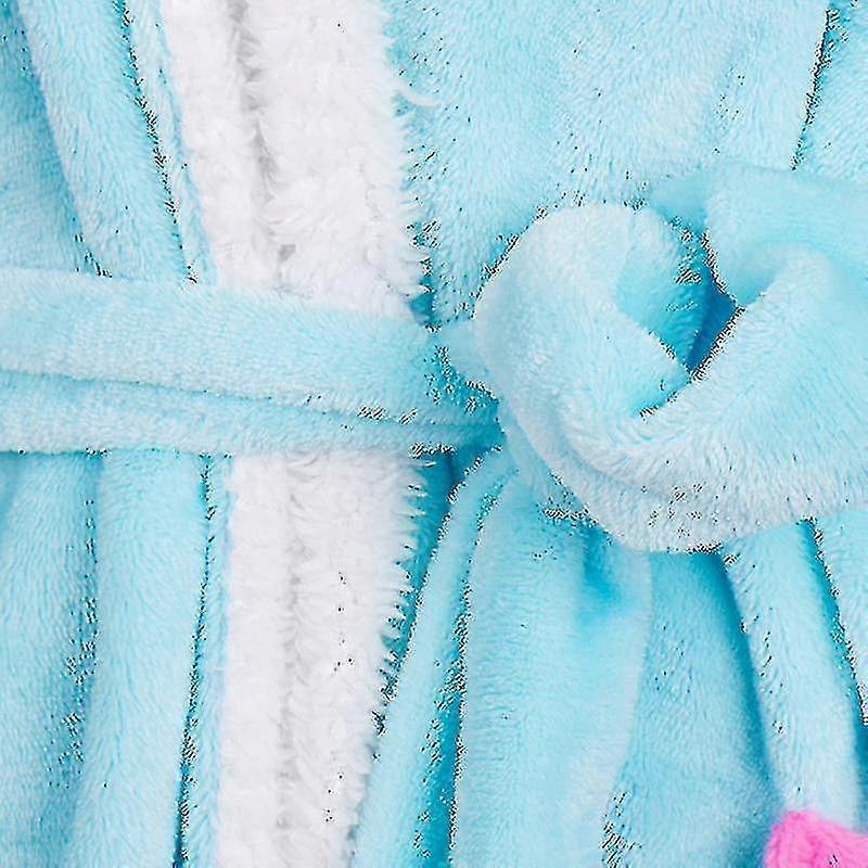 Animal Hooded Bathrobe Robe Unicorn Bathrobe Animal Bath Towel | Fruugo UK