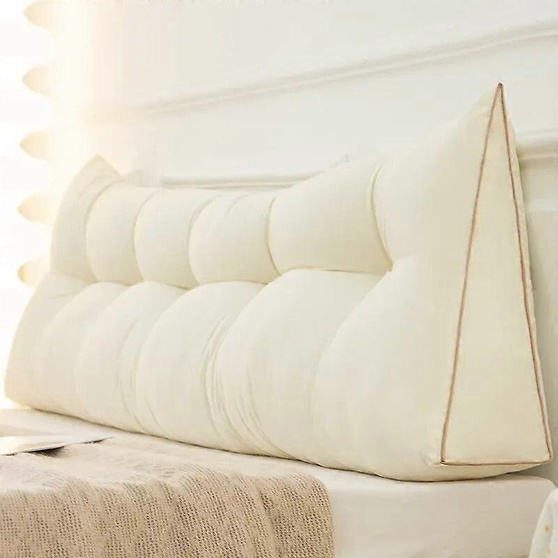 Soft Lumbar Support Wedge Sleeping Headboard Pillow Triangle Cushion ...