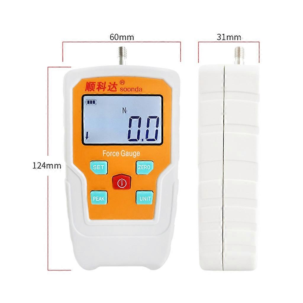 Force Gauge Digital Force Gauge Push&Pull Tester Meter DynamometerN/LB ...