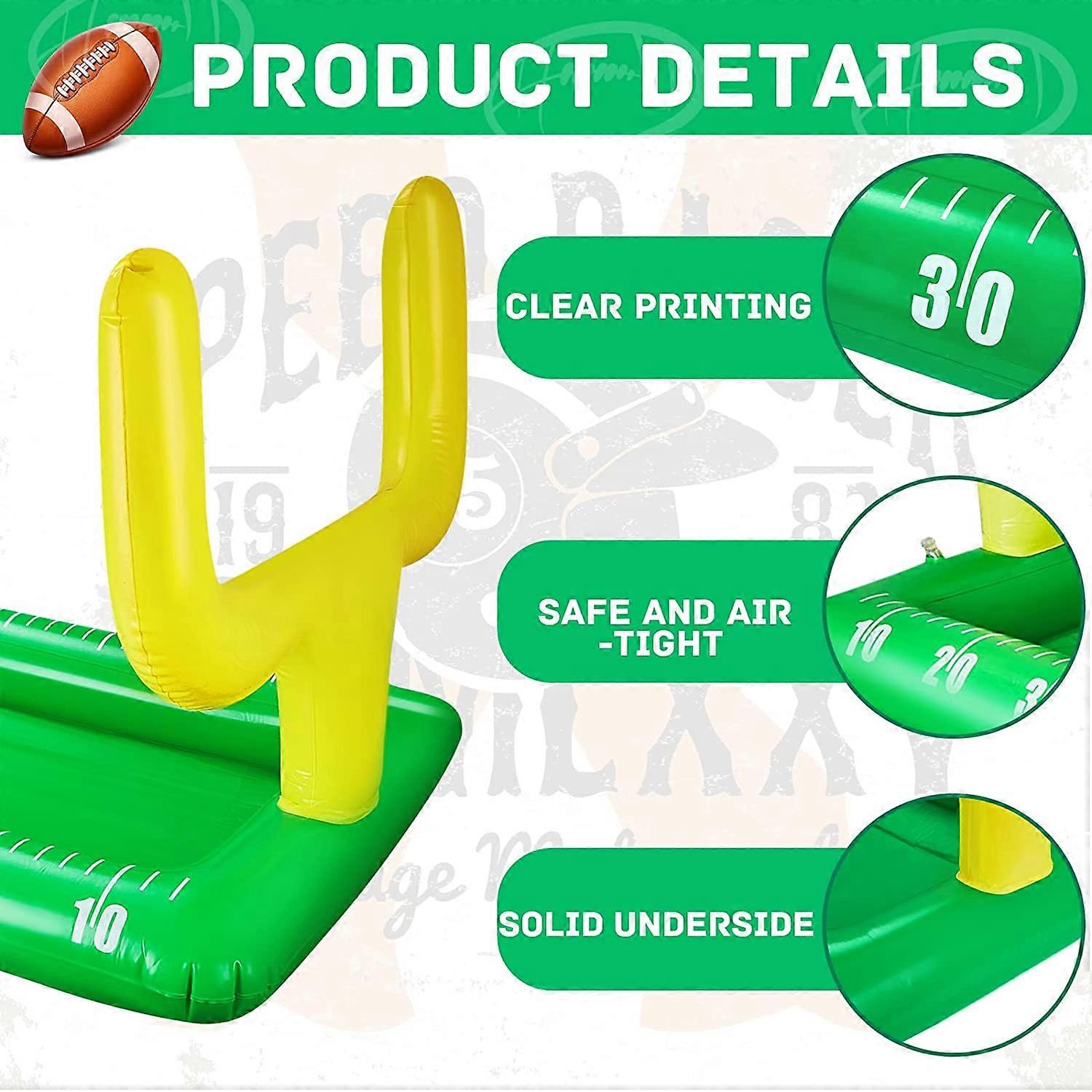Inflatable Football Field Cooler Football Party Drink Cooler Novelty ...